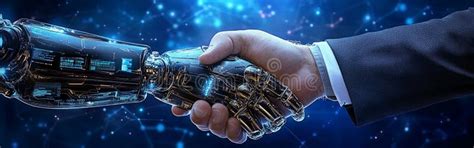 Human And Robot Handshake Collaboration Between Humans And Ai In