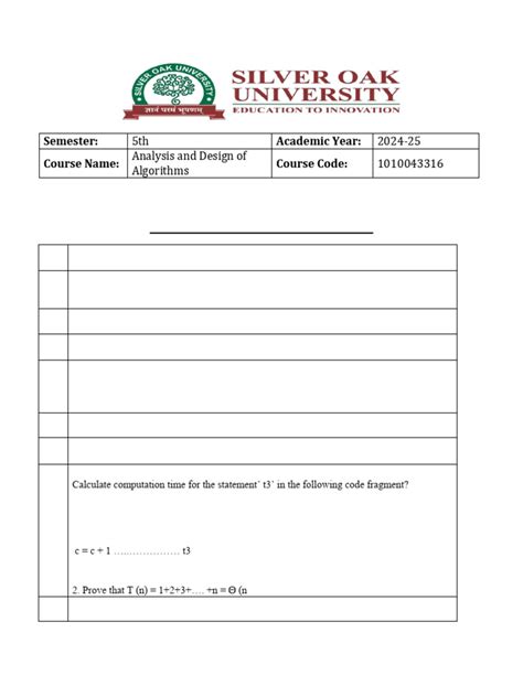 Question Bank Of Ada Pdf Dynamic Programming Computational