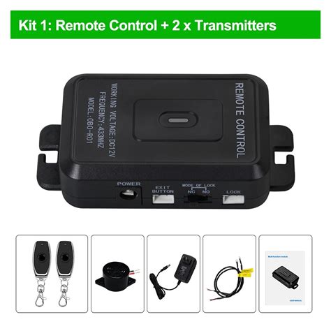 Wireless Access Controller System Kit Remote Control Door Opener Household Electric Lock Long