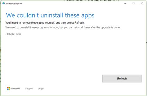 Unable To Update Uninstall App First Unable To Uninstall App Microsoft Community
