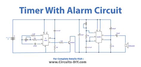 Timer With Alarm CD4060 IC