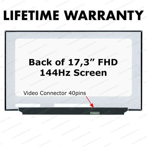 Screen For Msi Stealth Gs77 12ue Replacement Laptop Lcd Screen