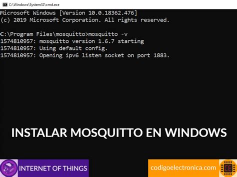 mosquitto on windows pertesting