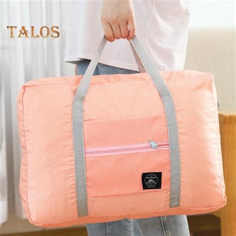 Купити Складана дорожня сумка речова сумка для ручної поклажі великої місткості водонепроникна