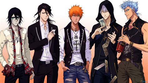 Bleach Hot Male Characters 1920x1080 Wallpaper