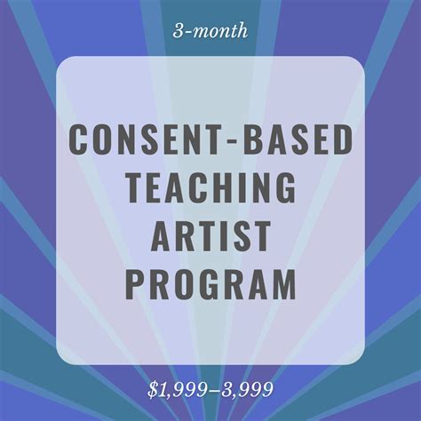 Consent Based Teaching Artist Program — Consent Wizardry Consent