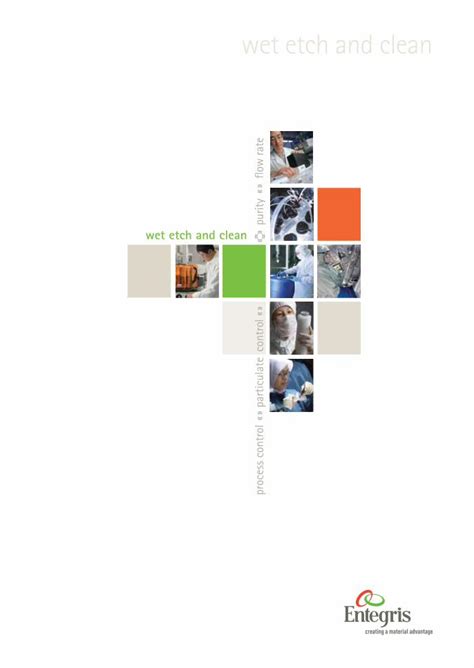 Pdf Wet Etch And Clean Entegris · Wet Etch And Clean Wec Processes Touch Wafers More Than