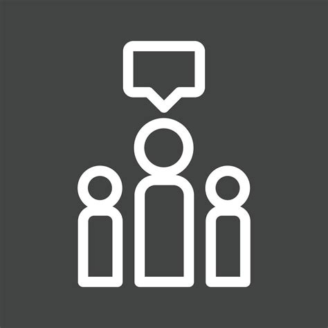 Advocacy Line Inverted Icon 11905058 Vector Art At Vecteezy