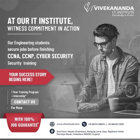 Vivekananda It Institute On Linkedin Cisco Ccna Ccnp Ccie Cybersecurity Jobs Placement