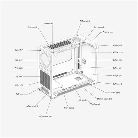 Inside The Powerhouse Detailed Cpu Casing Diagram