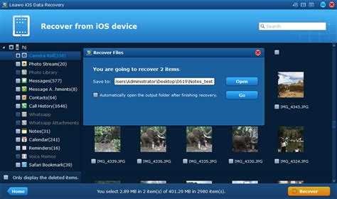 How To Use Leawo Ios Data Recovery To Recover Data From Ios Devices