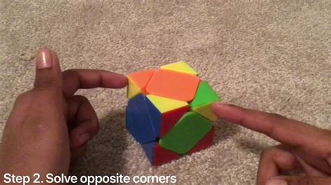how to solve a skewb [tutorial] youtube