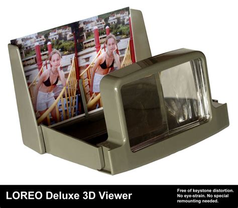 Loreo Product Photographs Loreo Deluxe 3d Viewer Grey