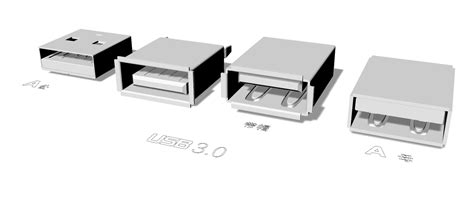 Data Cable Interface Accessories 3d Model