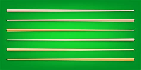 녹색 배경에 다양한 나무 당구 신호 스누커 스포츠 장비 빈티지 풀 큐 적극적인 레크리에이션 및 엔터테인먼트 벡터 그림 0명에 대한 스톡 벡터 아트 및 기타 이미지 Istock