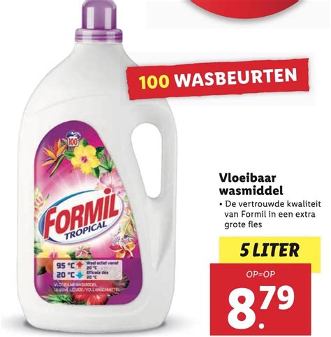Vloeibaar Wasmiddel Aanbieding Bij Lidl