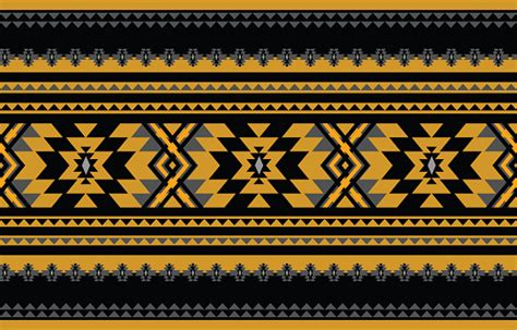 민족 기하학적 패턴입니다 미국 멕시코 서부 아즈텍 모티프 줄무늬와 보헤미안 패턴의 디자인 배경 벽지 인쇄 카펫 포장 타일 Batikvector Illustratoin을 위해