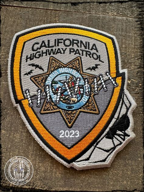 2023 Novelty Halloween Chp Patch Etsy
