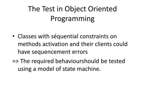 Ppt Tests Powerpoint Presentation Free Download Id2707061