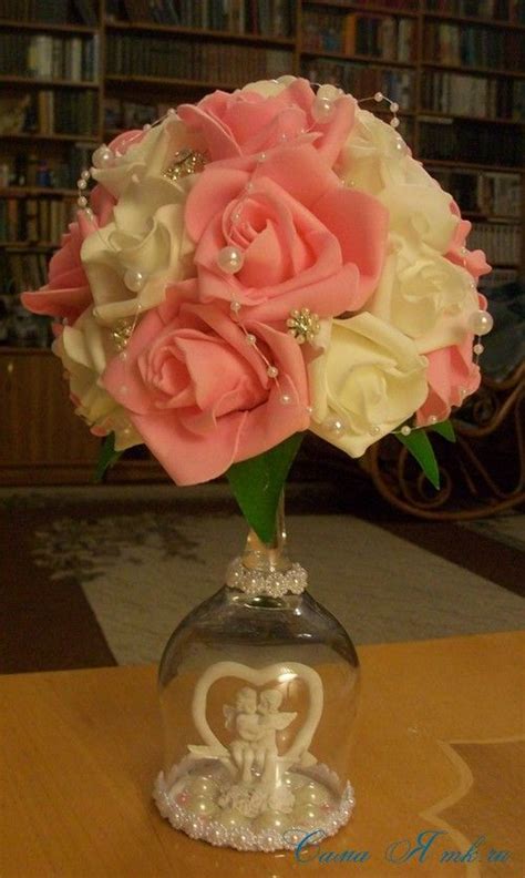 топиарий на бокале фужере своими руками 12 Wedding Centerpieces Diy Valentine Centerpieces