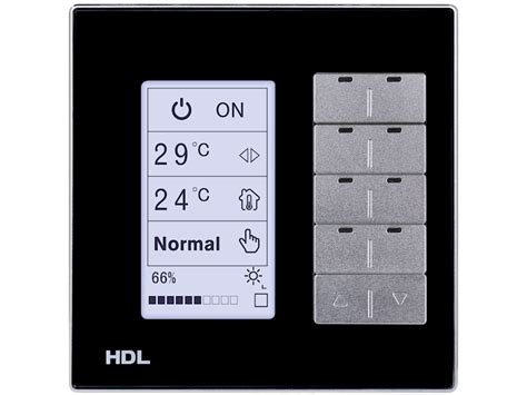 HDL DLP Modern LCD Wall Panel BLACK From Alltrade