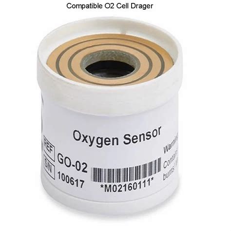 Compatible O2 Cell Drager Model Number GO 02 At 2200 In New Delhi ID 2851035672555