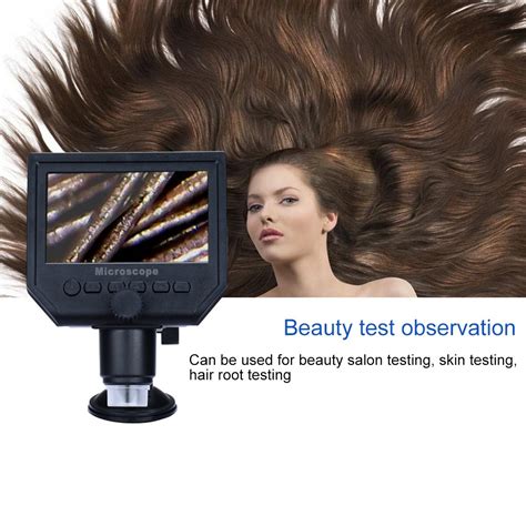G600 600X 3.6MP 4.3 inch HD LCD Display Portable Digital Microscope, EU ...