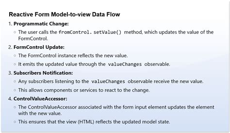 Sree T On Linkedin Angular Reactive Form Model To View Data Flow From