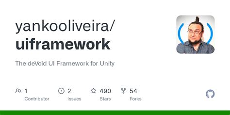 github yankooliveira uiframework the devoid ui framework for unity
