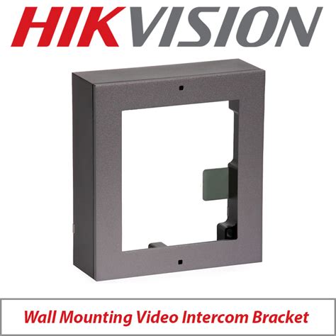 Hikvision Wall Mounting Video Intercom Bracket For Modular Door Station 1 Way Ds Kd Acw1 ∙ Doris