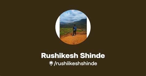 Rushikesh Shinde Twitter Instagram Linktree