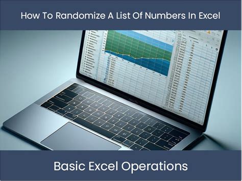 Excel Tutorial How To Randomize A List Of Numbers In Excel