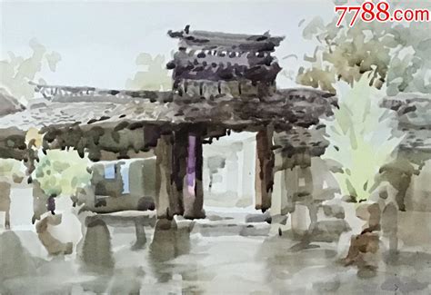 雨后 水粉 水彩原画 雅园纸品7788收藏 收藏热线