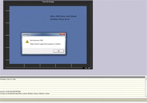 Visilogic Run Time Error 438 2147418105 80010007 Vision And Samba