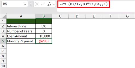Mastering Pmt Function In Excel 3 Examples Myexcelonline
