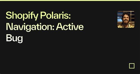 Shopify Polaris Navigation Active Bug Codesandbox