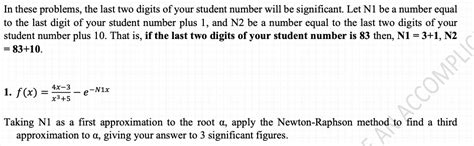 Solved In These Problems The Last Two Digits Of Your Chegg Com