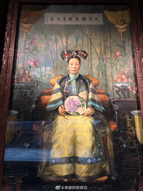 胡博·华士绘慈禧油画像华士胡博慈禧新浪新闻