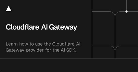 community providers cloudflare ai gateway