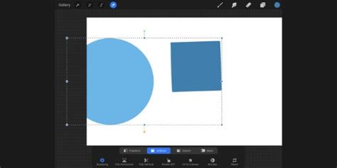 how to crop in procreate easily with example images