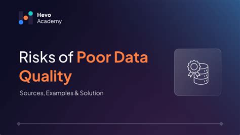 the risk of poor data quality what your business needs to know hevo
