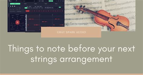 Strings Arrangement Grayspark Academy