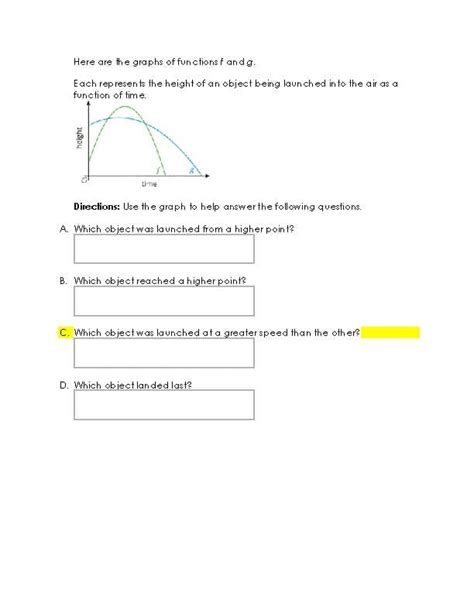 Examples Of Real World Quadratic Functions By Msgreenmath Tpt