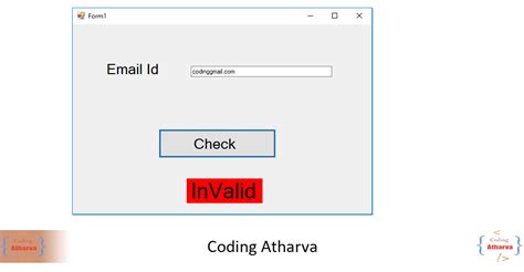 35 Validation Using Regex In VB NET Coding Atharva