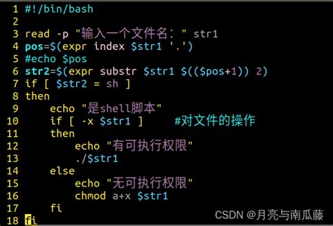 帅小伙写的shell脚本 Csdn博客