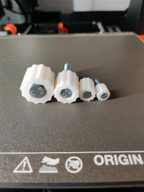 Thumb Screw Parametric By Crowdedlight Download Free Stl Model