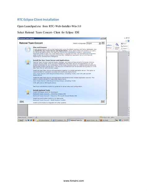 Rational Team Concert Rtc Installation And Setup Guide Pdf