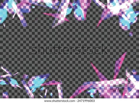 Blur Element Background Transparent Vector Bokeh Stock Vector Royalty
