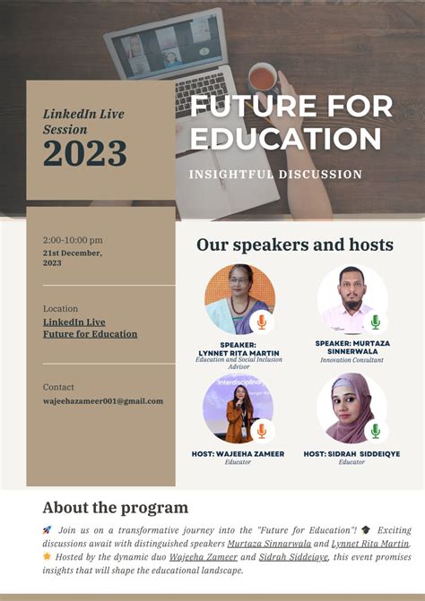 Sidrah Siddeiqye On Linkedin Lets Explore The Future For Education With Some Great Educators