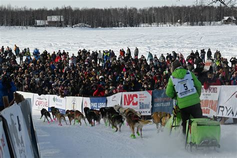 Iditarod Mushers Launch Their Nearly Thousand Mile Journey To Nome